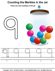 Tracing the Numbers – Life With Toddlers