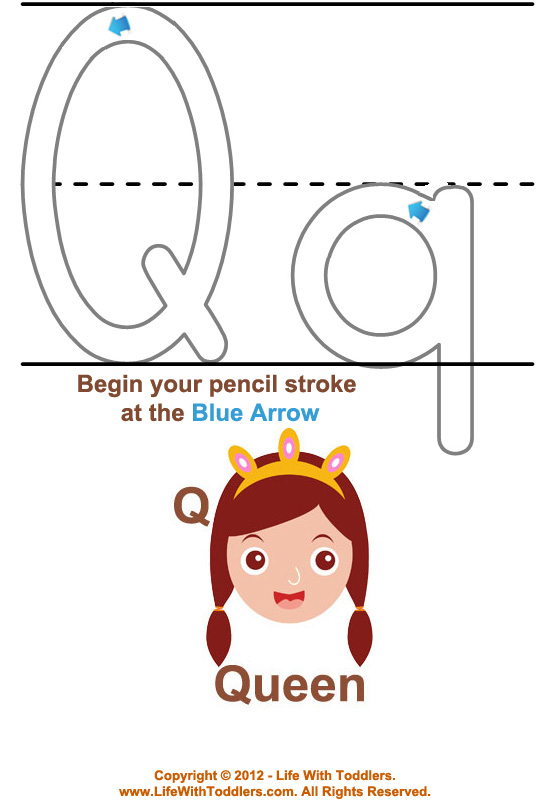 Tracing the Alphabet – Life With Toddlers